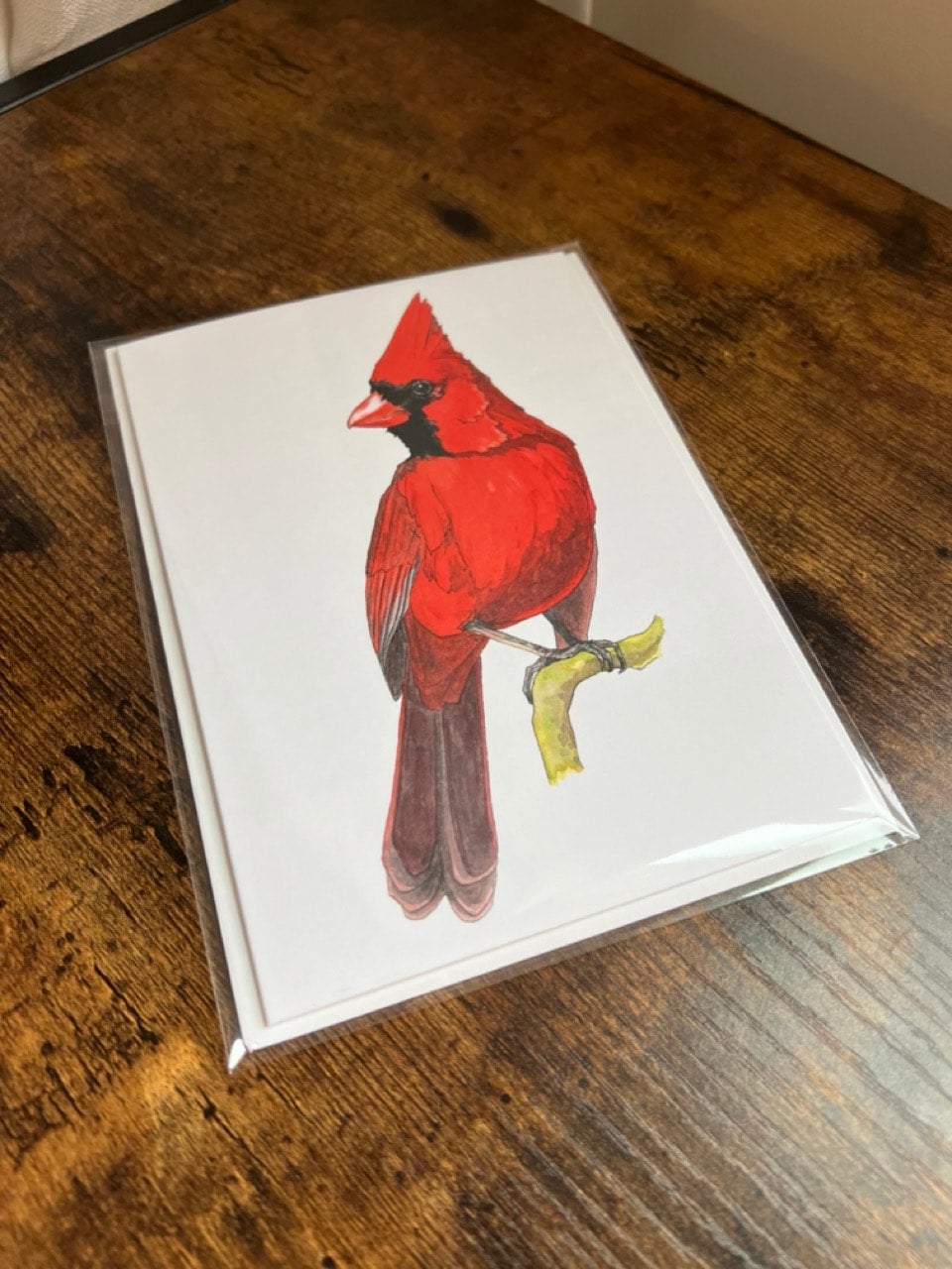 "Northern Cardinal" greeting card
